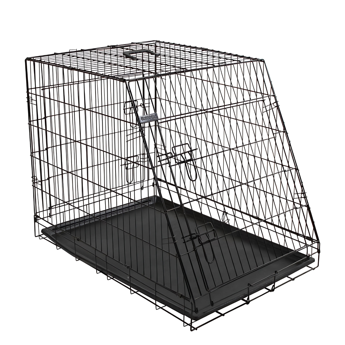 Transportbox met metalen traliewerk